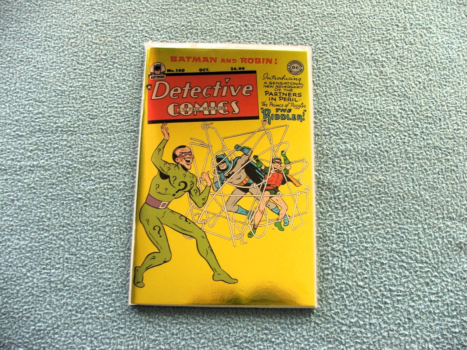 DC Comics Detective Comics 140 Facsimile. 1st Riddler. Foil Cover | eBay