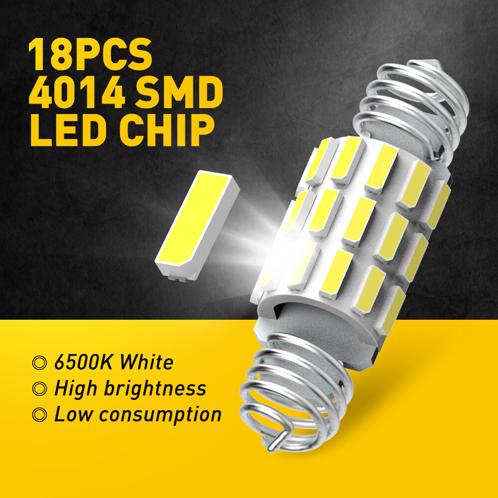 6x 31mm 36mm Car Interior Light 4014 LED 18SMD Dome MAP Bulbs 12V Trunk ...