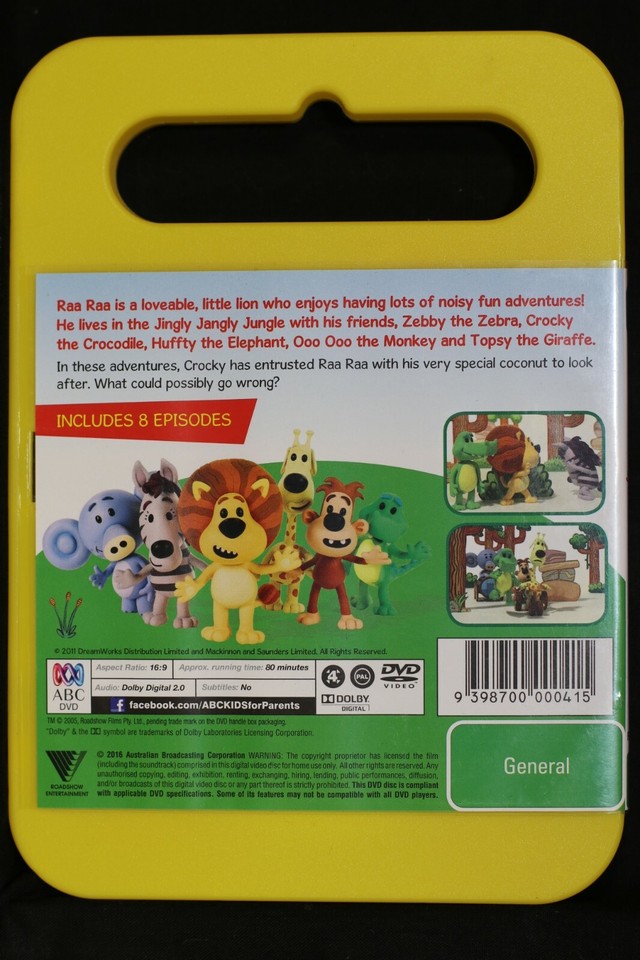 Raa Raa The Noisy Lion - Big Roar - ABC Kids - R4 - Preowned (D605) | eBay