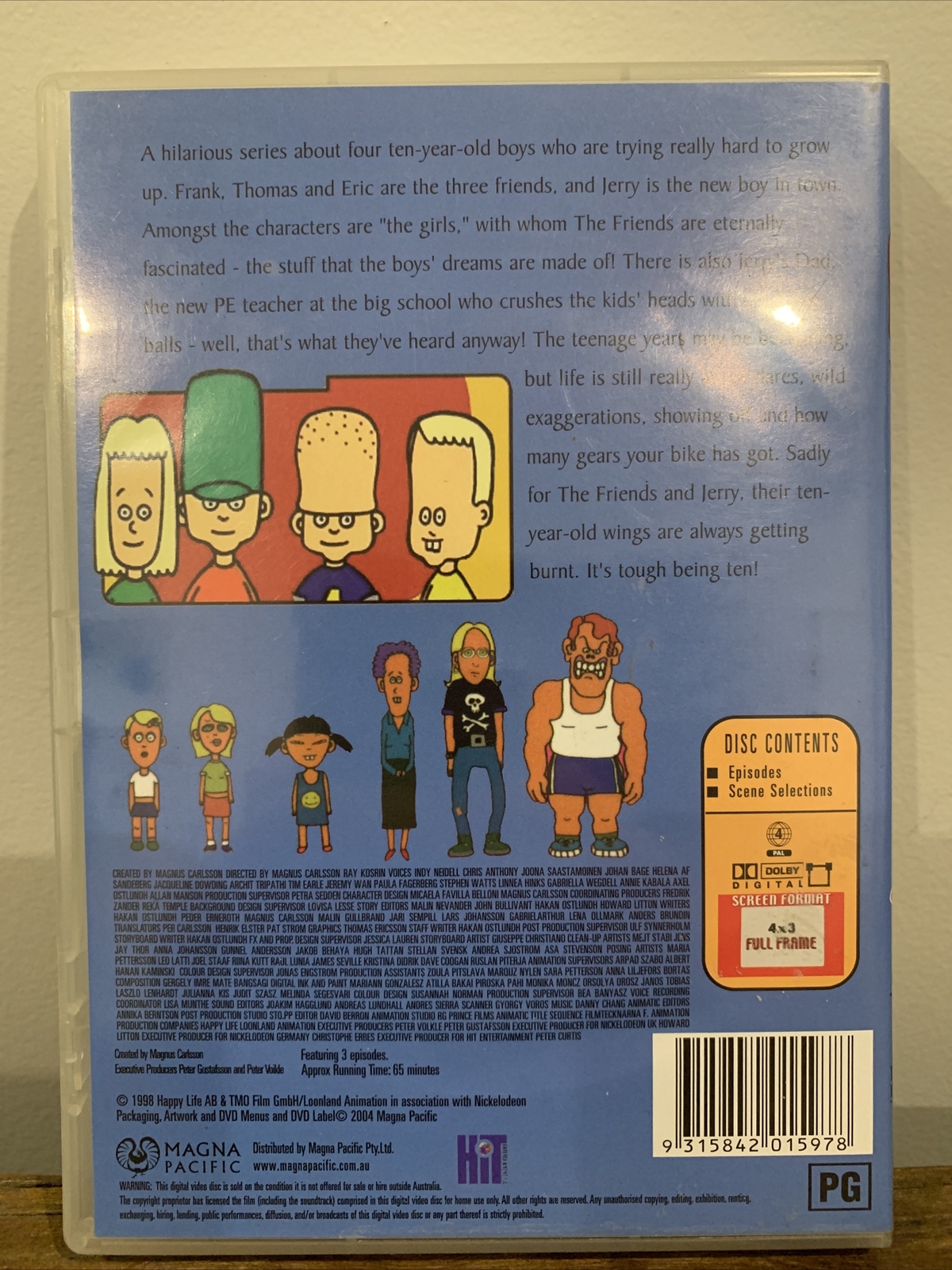 The Three Friends And Jerry : Vol 4 (DVD, 2004) Aus Region 4 ...