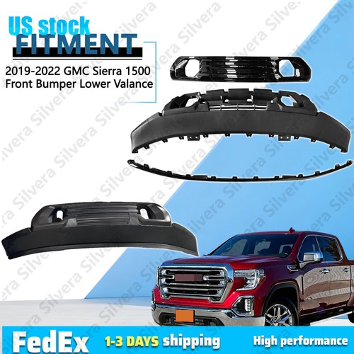 For 2019 2020 2021 2022 GMC Sierra 1500 Front Bumper Cover Lower ...