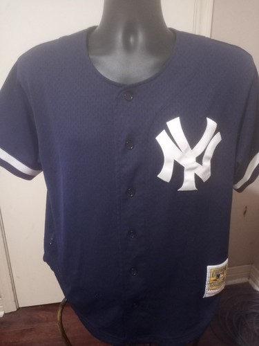 MENS MITCHELL & NESS MLB BP JERSEY YANKEES 1999 MARIANO RIVERA Medium M ...