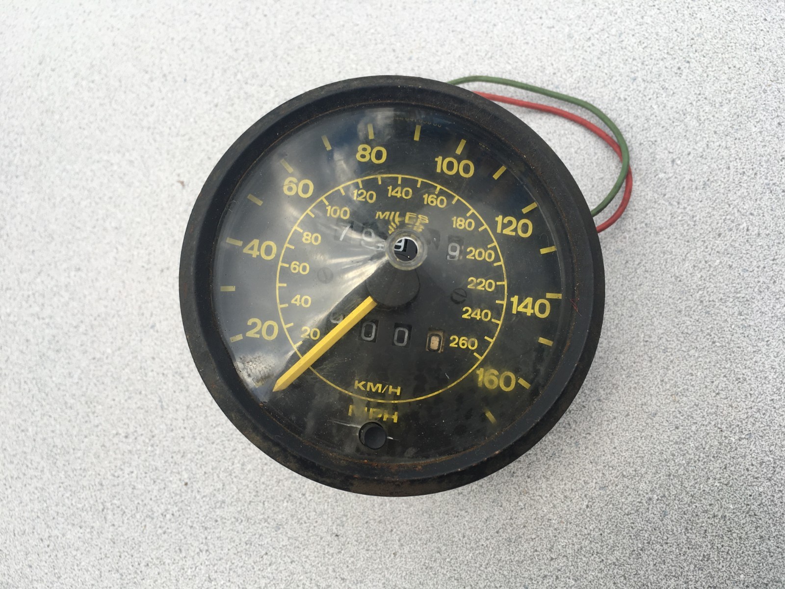 Porsche 944 Speedometer 170 MPH VDO 944 641 036 00 #39 C#G13 | eBay