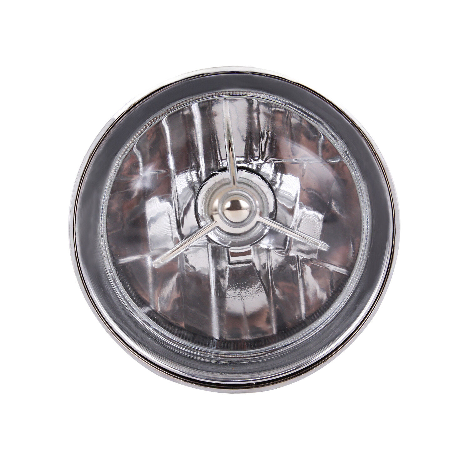 Chrome Tri Bullet Headlight For Harley Dyna Softail Sportster Chopper ...