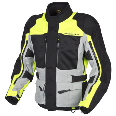Scorpion Exo Yosemite Men's Hi-Vis Textile Motorcycle Jacket | eBay