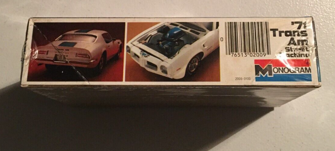 Vintage 1982 Monogram 1:32 71 Trans Am Street Machine Model Kit NEW ...