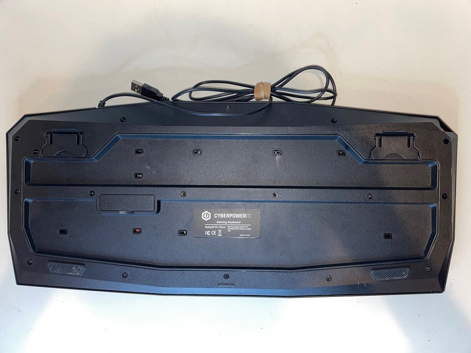 Cyberpower PC Gaming Keyboard Multimedia Gaming Wired USB Keyboard | eBay