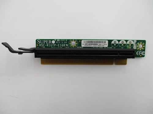 SuperMicro TwinPro System 1U PCI-Express Riser Card | RSCR1UTPE16R ...