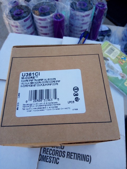 Moen U361ci M-core 3 or 6 Function 1/2" CC and IPS Diverter Valve for ...