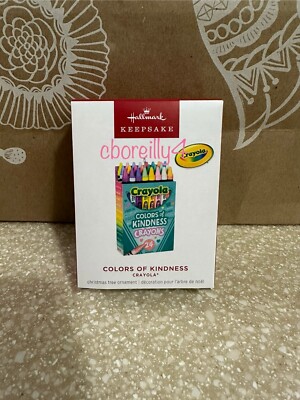 2024 Hallmark Ornament Colors of Kindness CRAYOLA | eBay