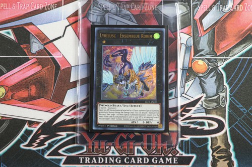 YuGiOh Lyrilusc - Ensemblue Robin LED8-EN037 1st Edition Ultra Rare | eBay