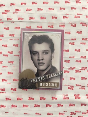 2022 Topps Now Elvis Presley The King of Rock N Roll #4 Pink Parallel ...