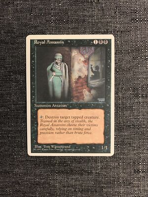 Royal Assassin | LP/MP | 4th Edition | MTG Magic The Gathering | eBay