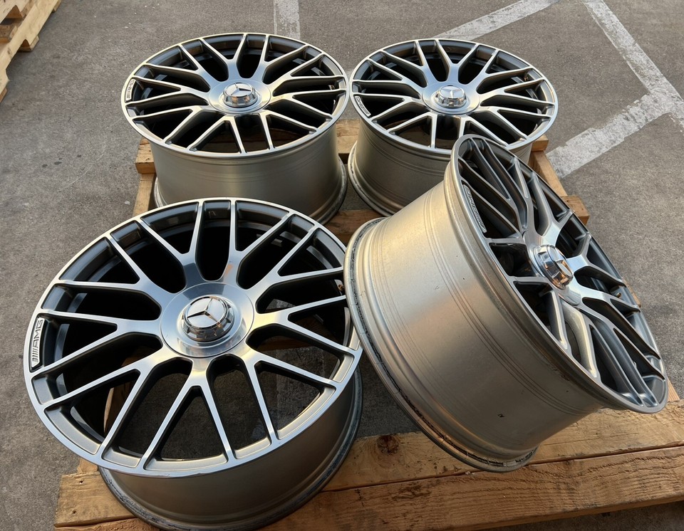 19” Mercedes Benz AMG C63 S C63S C 63 W205 Chrome Wheels Rims Stock ...