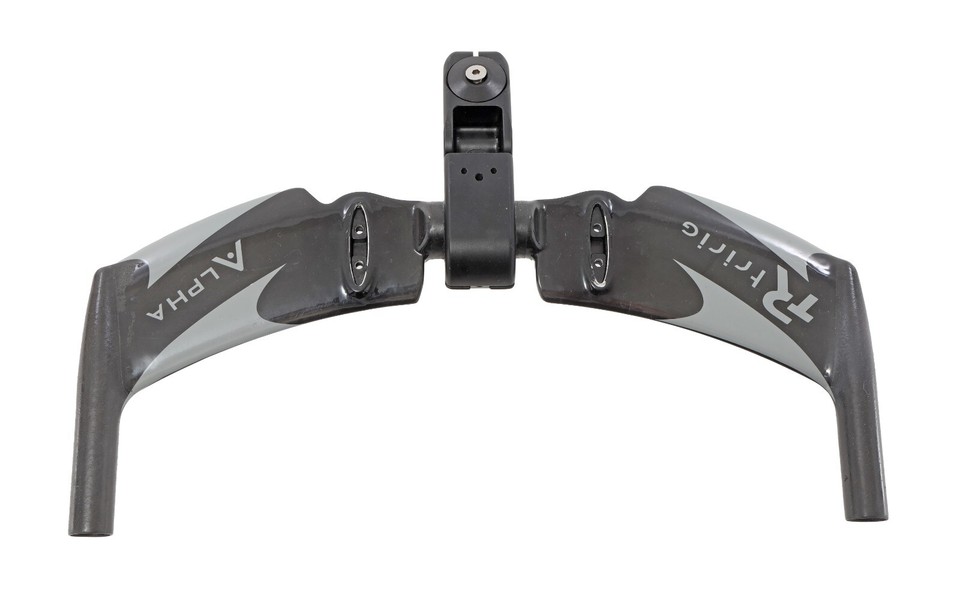 TriRig Alpha Carbon Aero Basebar Sigma XF Stem 90mm Extensions ...