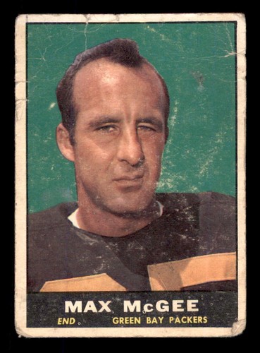 1961 Topps Football #42 Max McGee PR *f1 | eBay