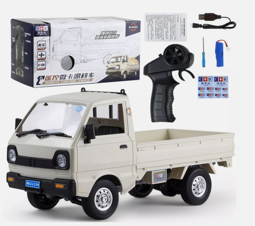 WPL D12 Mini Drift Truck Remote Control 1/16 RC Car For Children Toys ...
