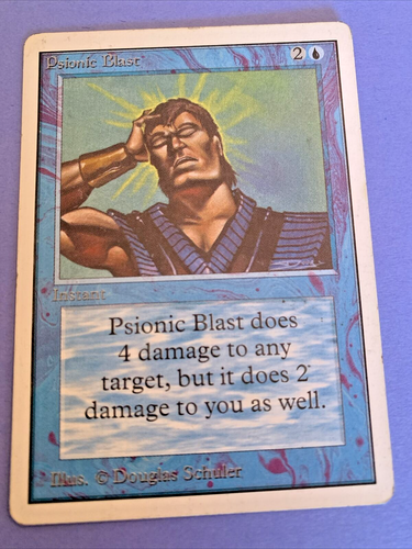 MTG - PSIONIC BLAST - GOOD CONDITION | eBay
