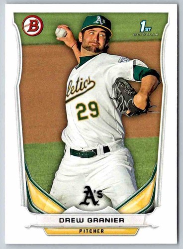 2014 Bowman Drew Granier #BP79 Baseball Card | eBay