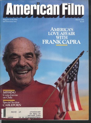 AMERICAN FILM Frank Capra Costa-Gavras Daniel Melnick 3 1982 mailing ...
