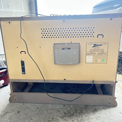 1984 zenith tv floor model system 3 space command telecouleur color tv ...