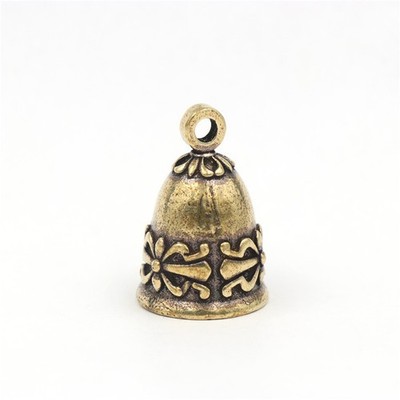 Bell Pendant Jingle Bell Brass Vintage Keyring For Gift Decor Hanging ...