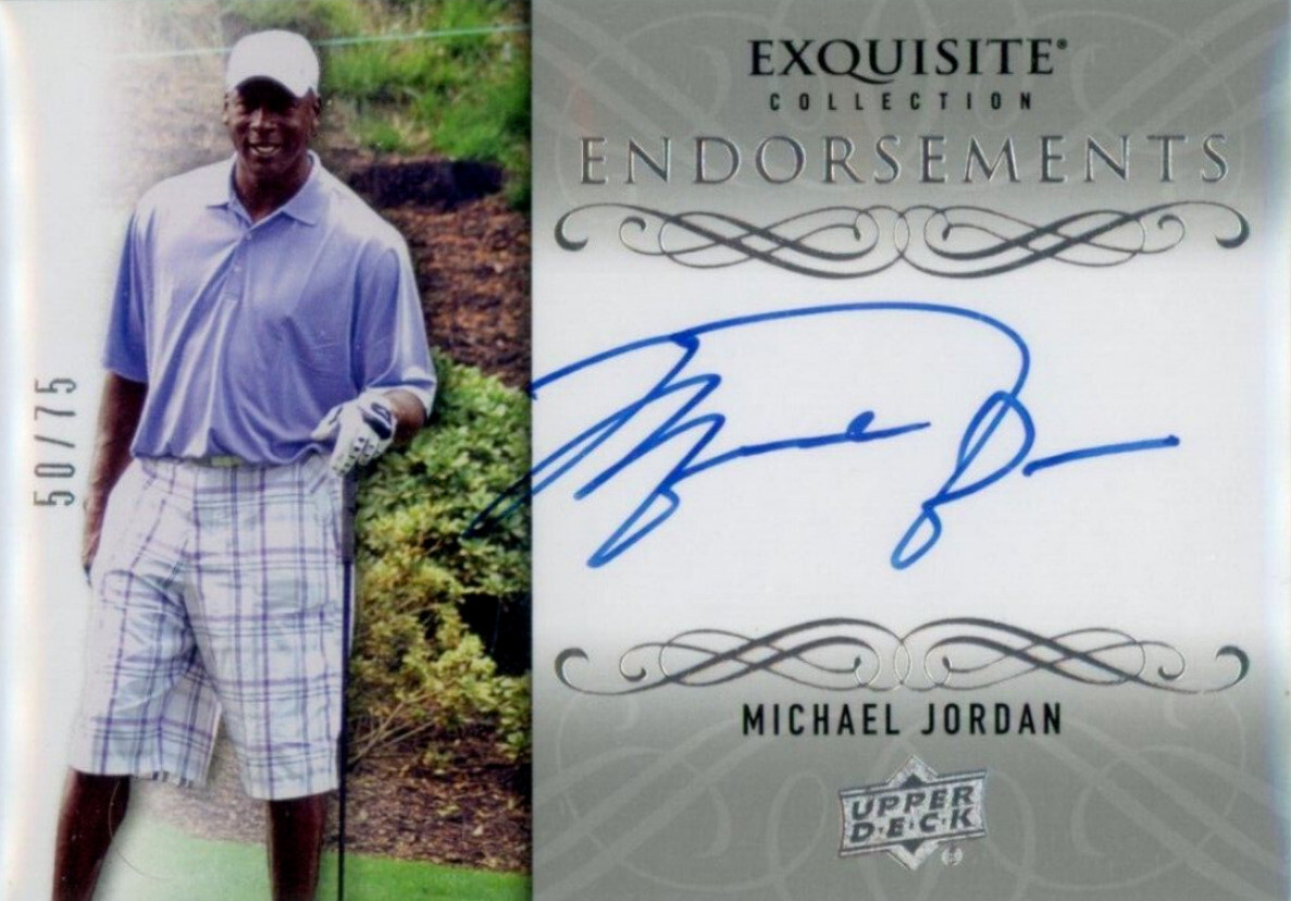 2014 Upper Deck Exquisite Collection - Endorsement Signatures #EE-MJ ...