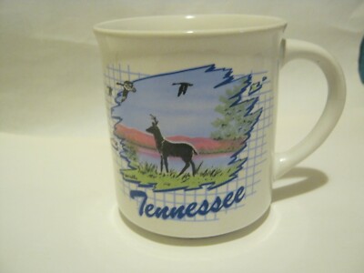 Tennessee Coffee Mug With State Information On Back (MW-26) | eBay