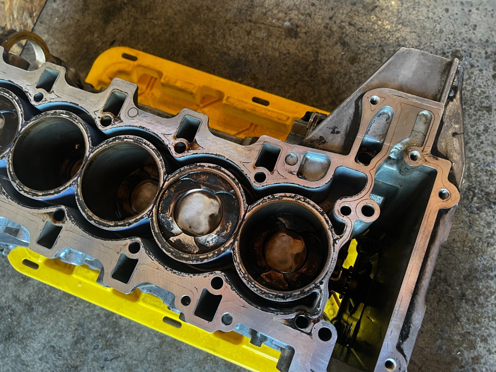 BMW F10 F13 E70 E93 N55 ENGINE MOTOR BLOCK CRANKSHAFT PISTON ASSEMBLY ...