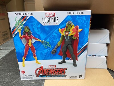 marvel legends skrull queen/super skrull 2 pack spider-woman | eBay
