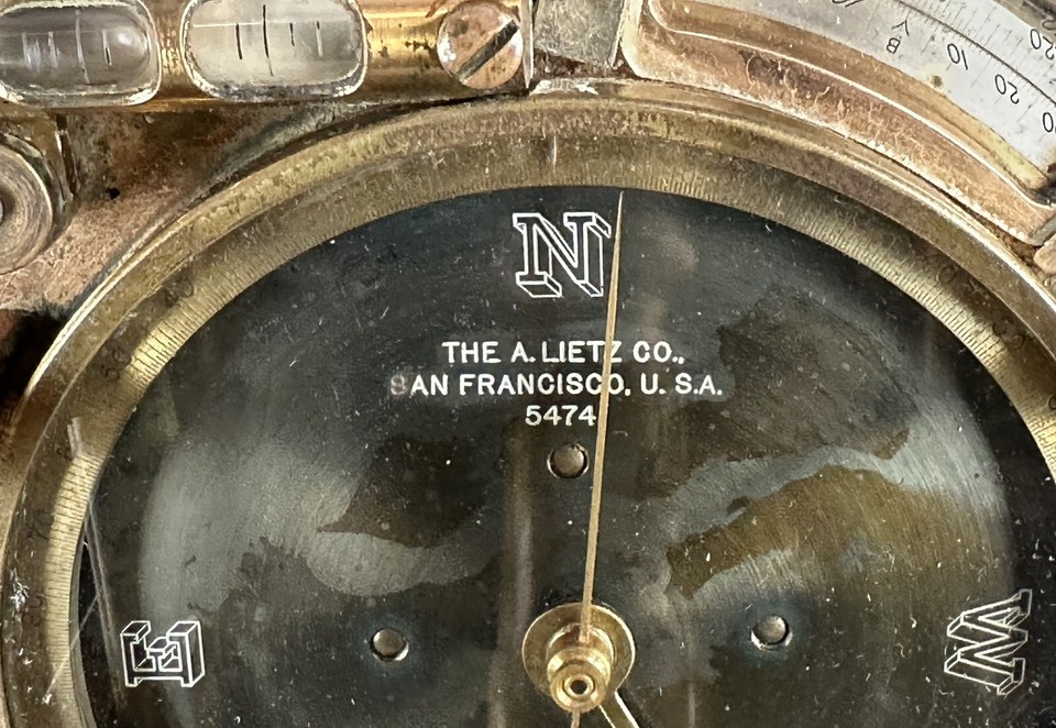 Vintage Lietz Surveying Engineer Transit Theodolite Instrument San ...