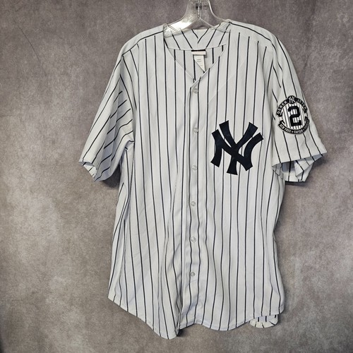 Autographed Wilson New York Yankees Gene Stick Michael 17 Jersey Mens ...