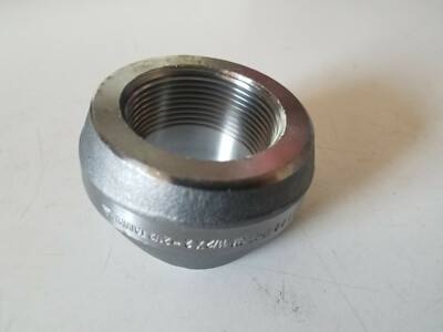 New 1-1/2" Forged Steel Thread Outlet, Threadolet, 3M 3000psi, 1-1/2" x ...