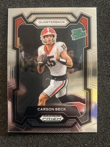 2024 Panini Prizm Draft Picks Carson Beck Rated Prospect #130 UGA ...