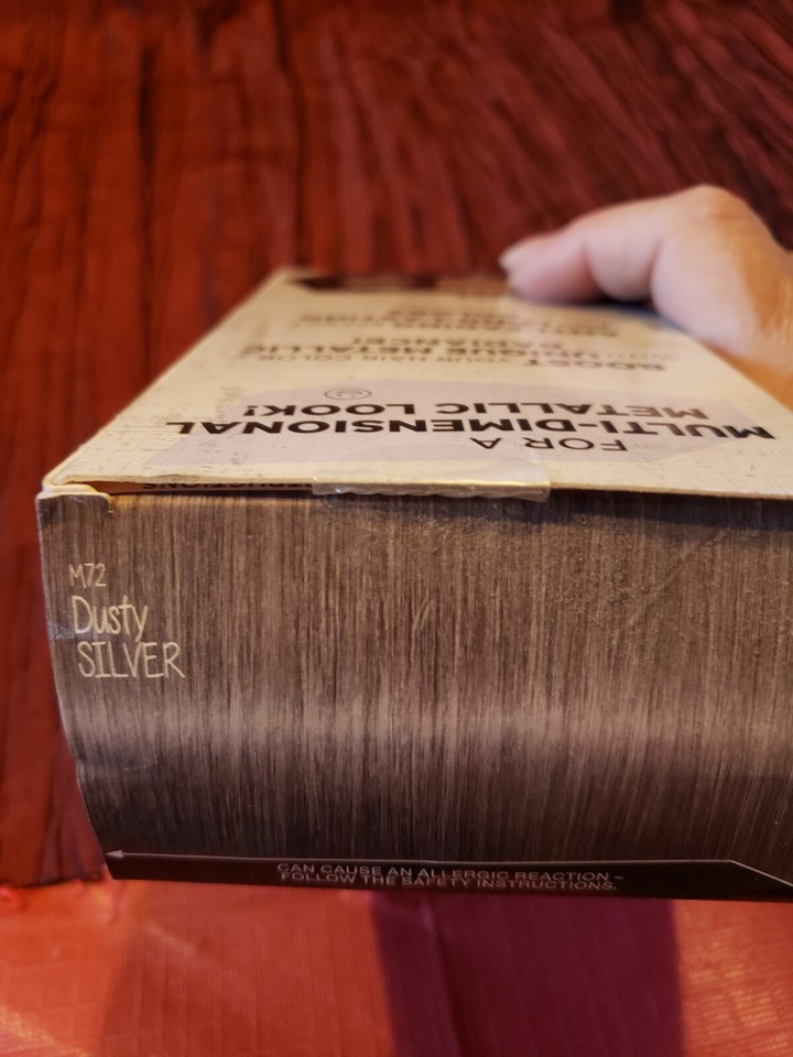 Got2b Metallic Permanent Hair Color M72 Dusty Silver Multi-Dimensional ...