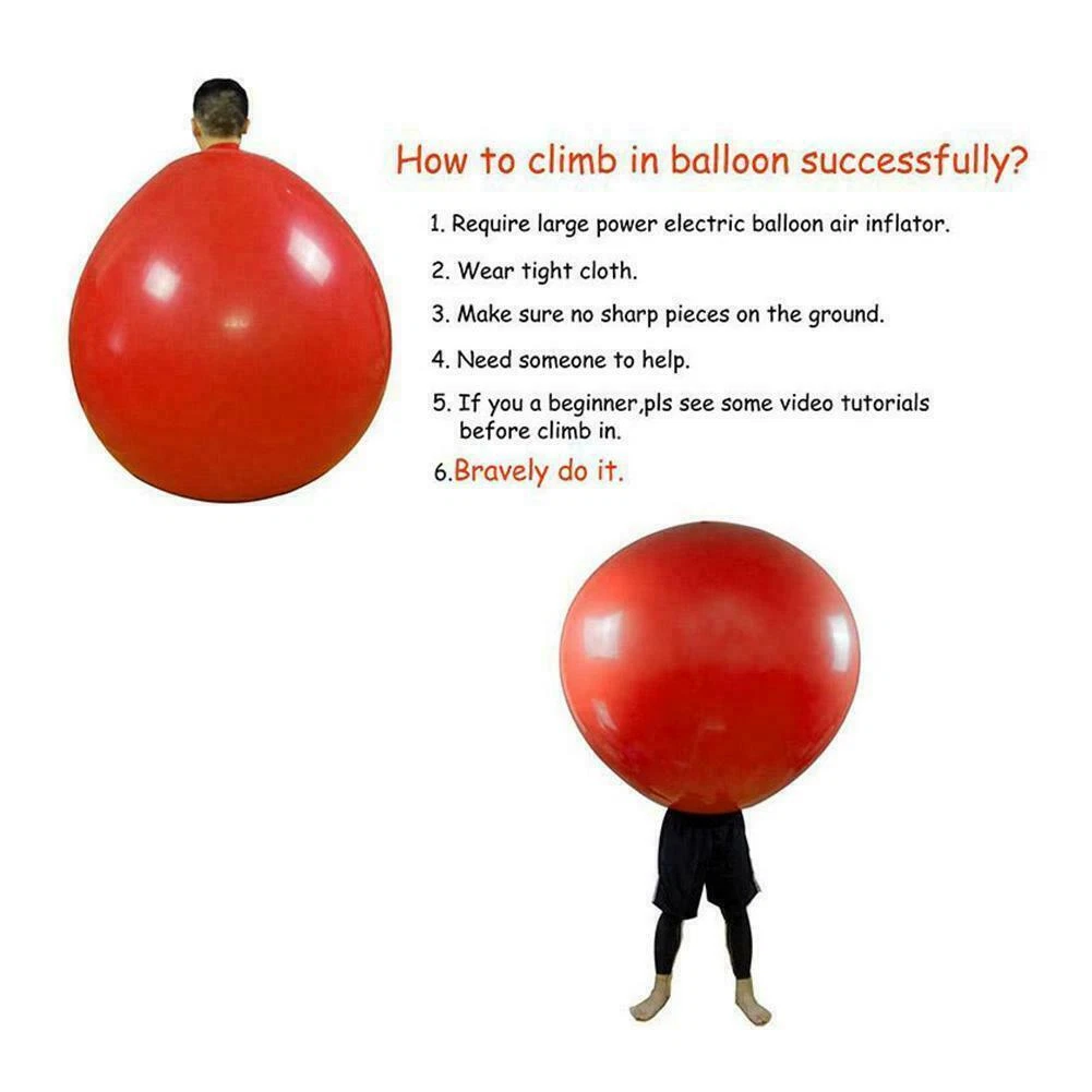 Giant 72 Latex Balloon