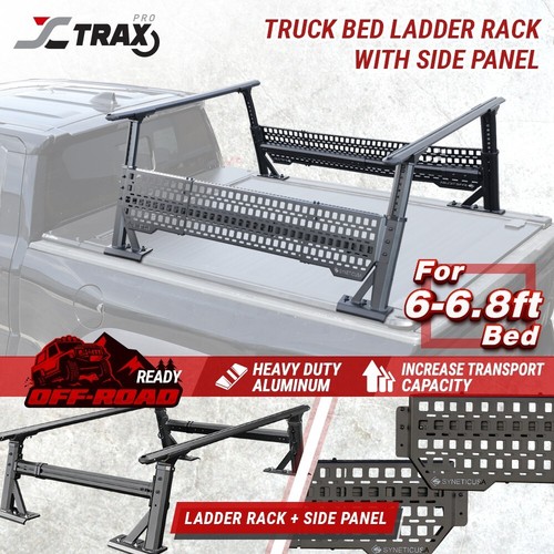 Aluminum Heavy Duty Ladder Long Rack + Side Panel for Syneticusa MR/AR ...