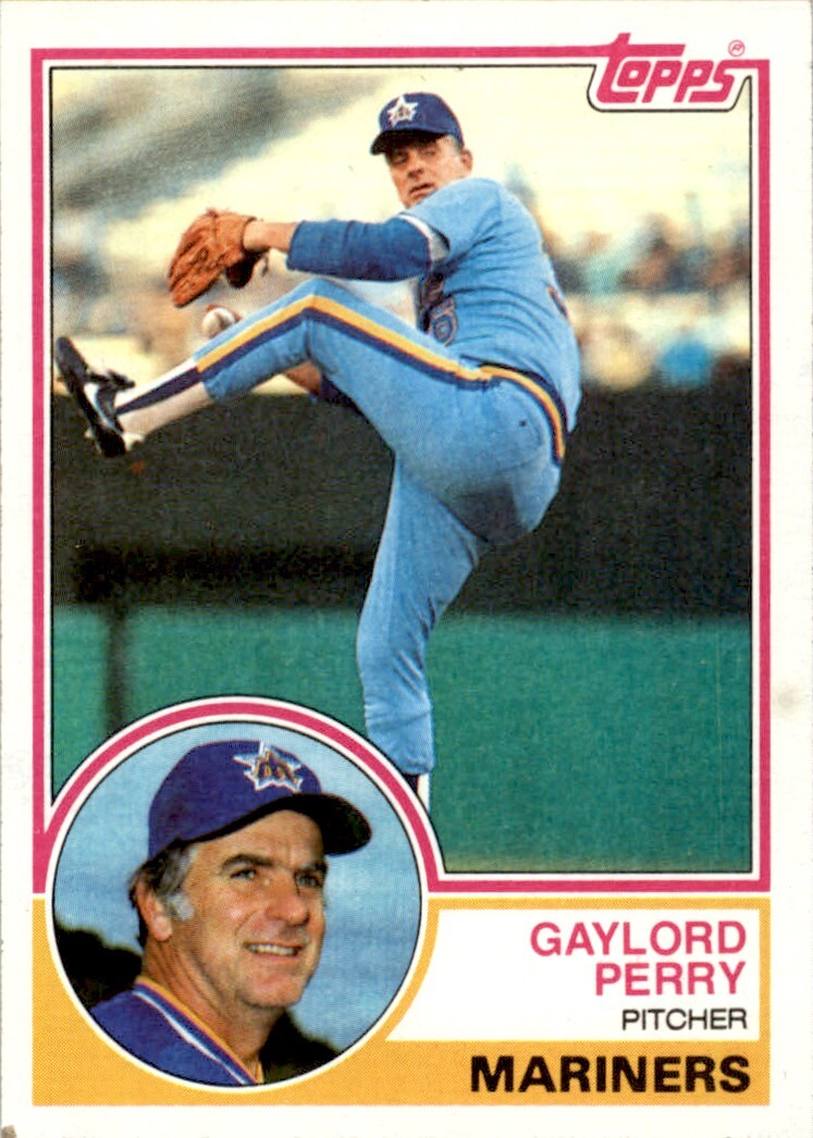 1983 Topps Gaylord Perry Seattle Mariners #463 | eBay