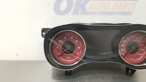 15 DODGE CHARGER SRT HELLCAT 6.2L AT 200MPH SPEEDOMETER CLUSTER ...