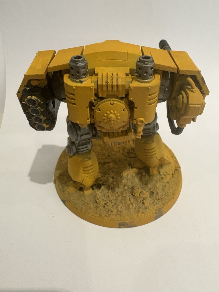 Warhammer 40k - Space Marines - Imperial Fists Balistus Dreadnought ...
