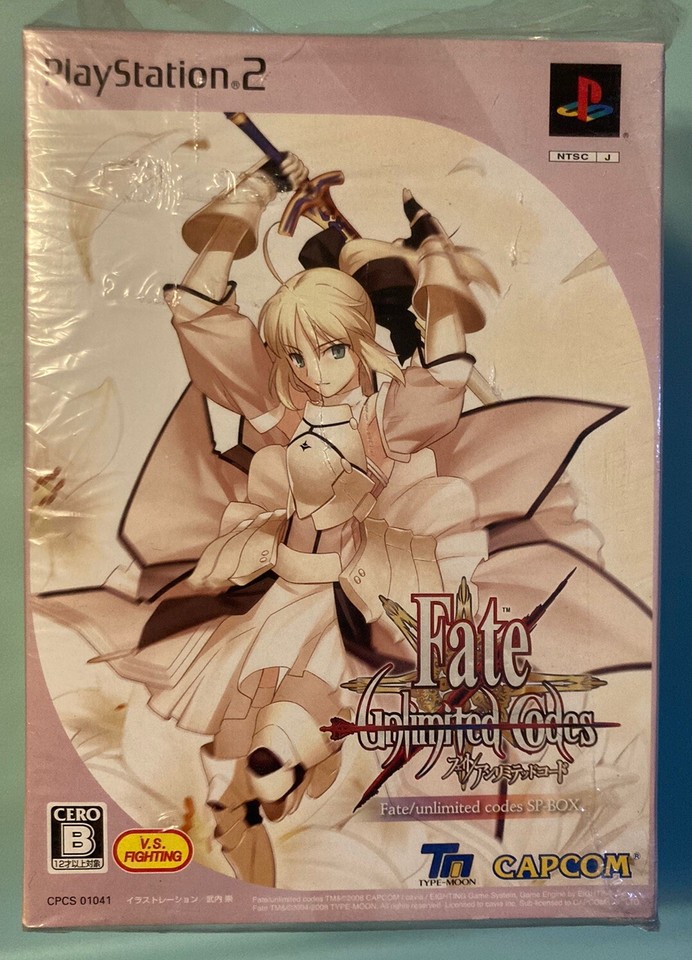 Fate Saber Lily Unlimited Codes SP-004 Figma PS2 Limited Edition Figure ...
