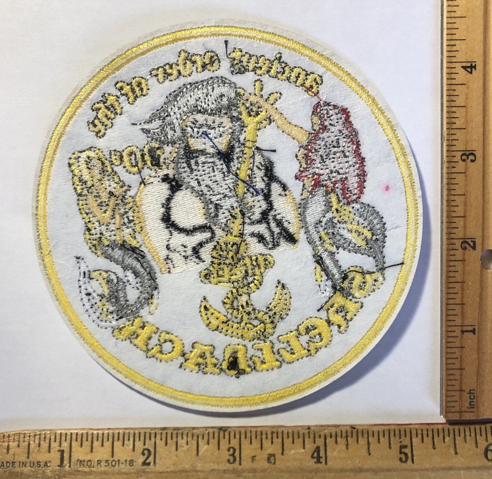 US Navy Shellback Ancient Order Crossing Of The Equator King Neptune ...