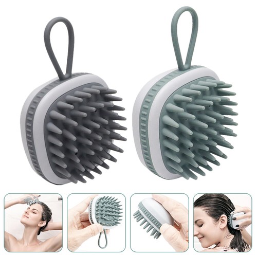 2 Pcs Massage Brush Comb Child Baby Scalp Hair Scrubber | eBay
