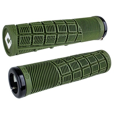 XL NEW ODI Lock-On MTB Reflex Grip - Green/Black XL------------MAKE US ...
