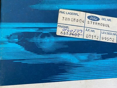 Genuine MK3 MK4 Ford Escort XR3i 1.6 CVH MFi | Grelly UK