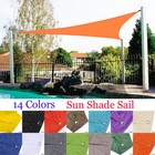 Patio Sun Shade Sail Sunscreen Garden Canopy Awning 90% UV Block ...