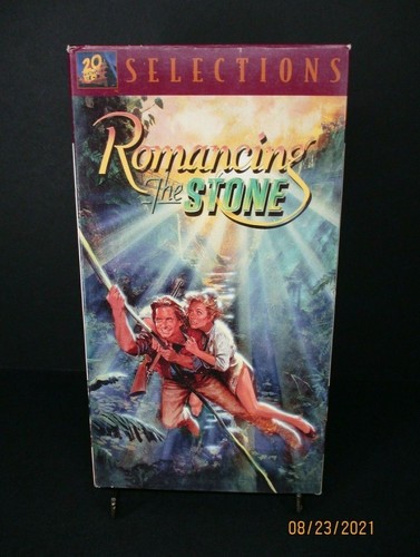 Romancing the Stone (VHS, 1997) Kathleen Turner, Michael Douglas, Danny ...