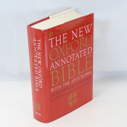 New Oxford Annotated Bible Apocrypha Revised Ecumenical Study Bible ...