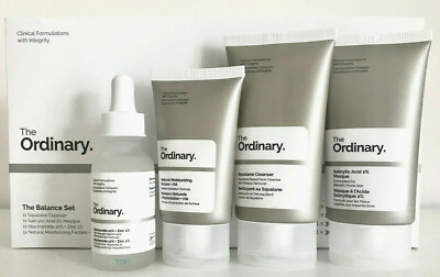 THE ORDINARY Balance Set - Squalane Cleanser Niacinamide Salicylic ...