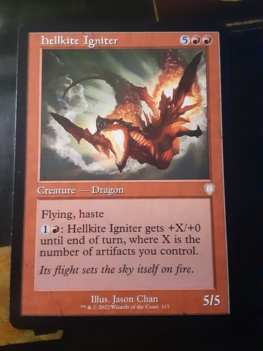 Hellkite Igniter , Commander Brothers War , Near Mint , MTG , FREE ...